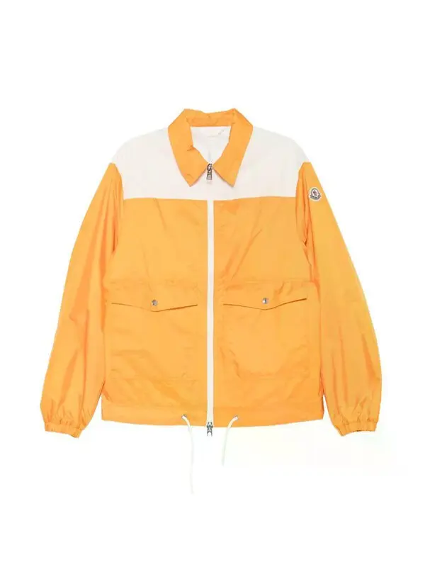 Moncler Dirillo Color-block Zip-up Jacket - Yellow
