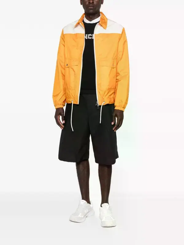 Moncler Dirillo Color-block Zip-up Jacket - Yellow