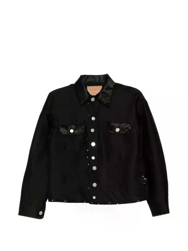 Undercover Printed-hem Jacket