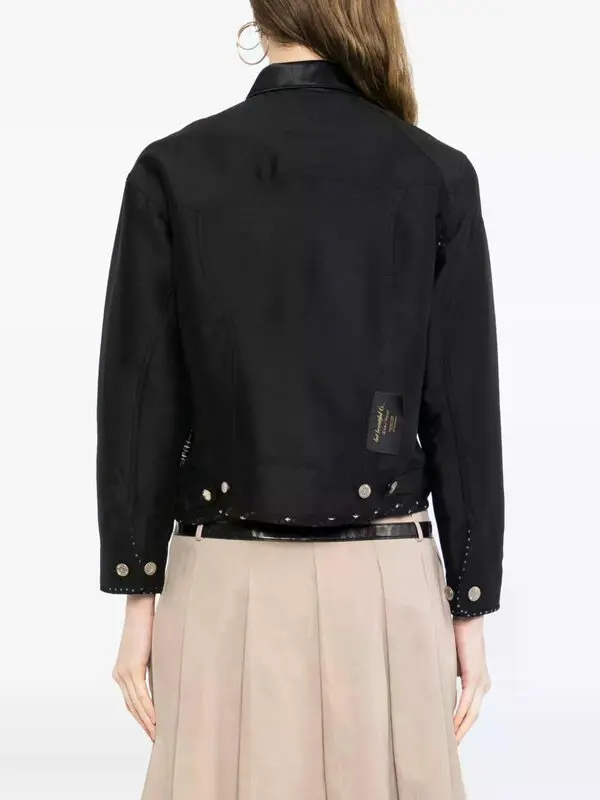 Undercover Printed-hem Jacket