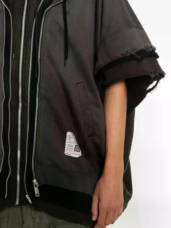 Mihara Yasuhiro Layered-effect Hoodie