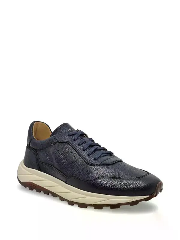 HENDERSON BARACCO Pebbled-leather Sneakers