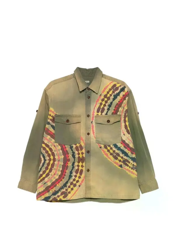 KHOKI Printed Pocket Shirt