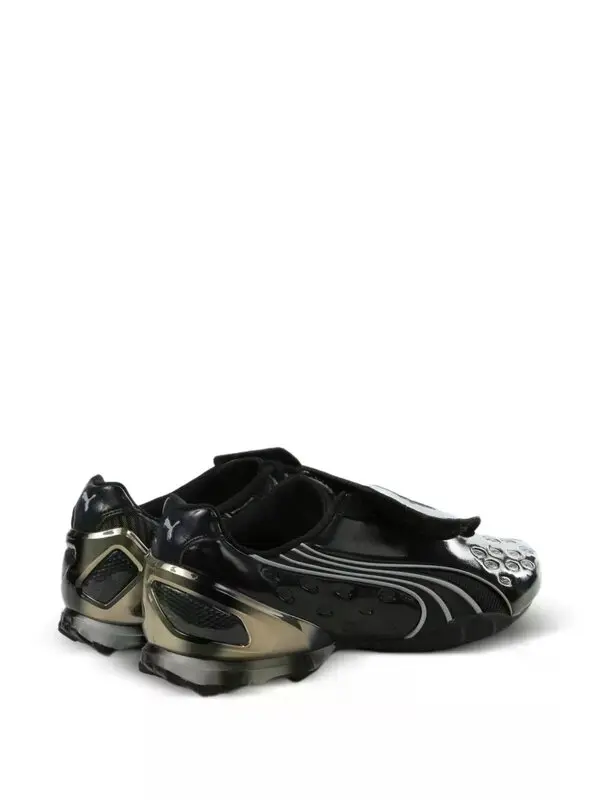 PUMA Vs-1 Contact Touch-strap Patent Sneakers - Black