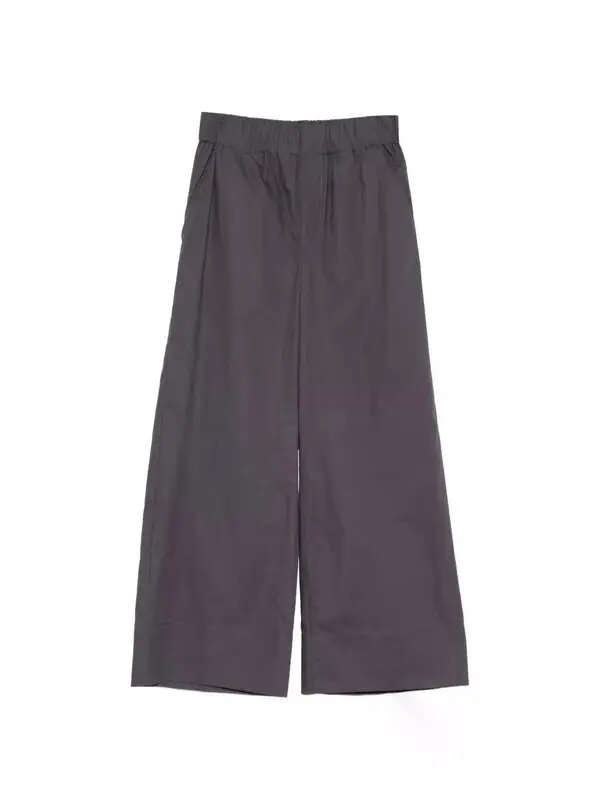 SUSANNE BOMMER Wide-leg Elasticated-waist Trousers