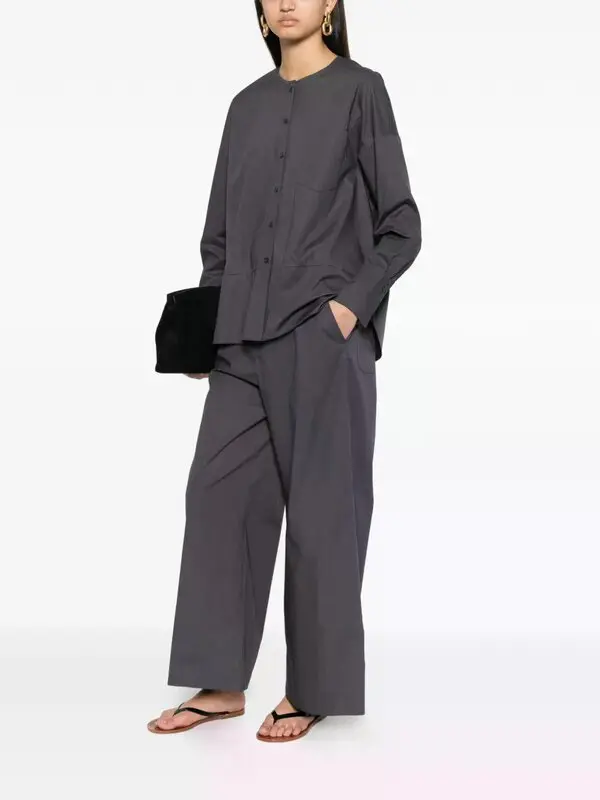 SUSANNE BOMMER Wide-leg Elasticated-waist Trousers