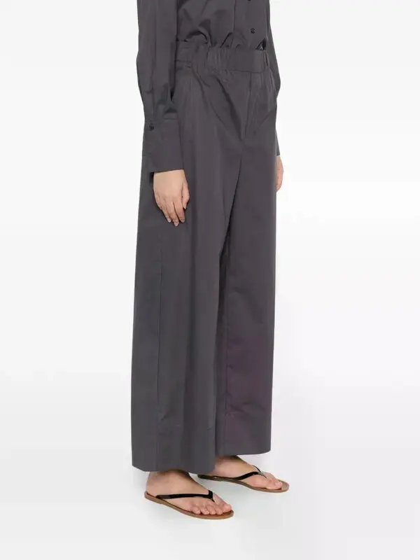 SUSANNE BOMMER Wide-leg Elasticated-waist Trousers