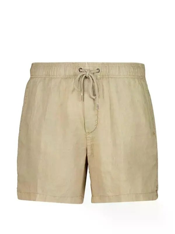 JAMES PERSE Linen Drawstring Shorts