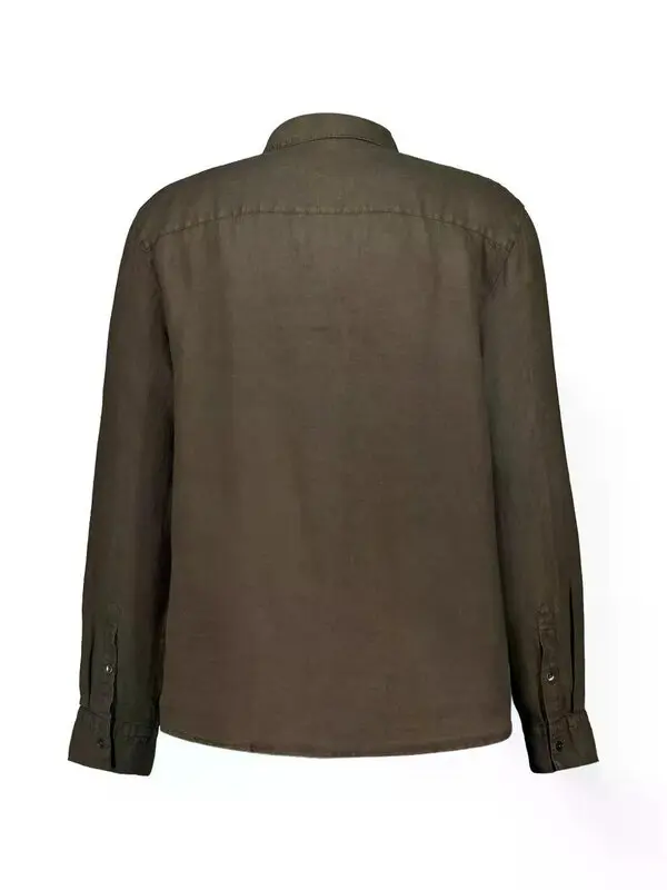 JAMES PERSE Long-sleeve Linen Shirt
