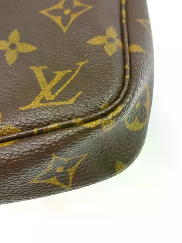 LOUIS VUITTON 2001 Monogram Pochette Accessoires - Brown
