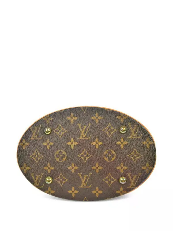 LOUIS VUITTON 2004 Pm Monogram Bucket Tote Bag