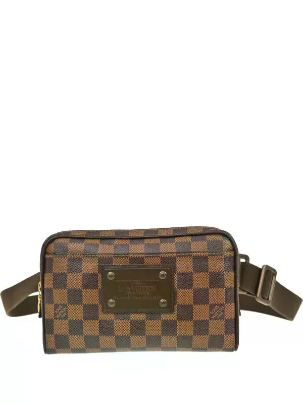 LOUIS VUITTON 2012 Damier Ebene Brooklyn Belt Bag