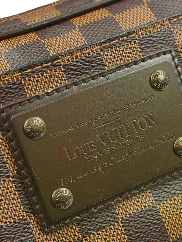 LOUIS VUITTON 2012 Damier Ebene Brooklyn Belt Bag