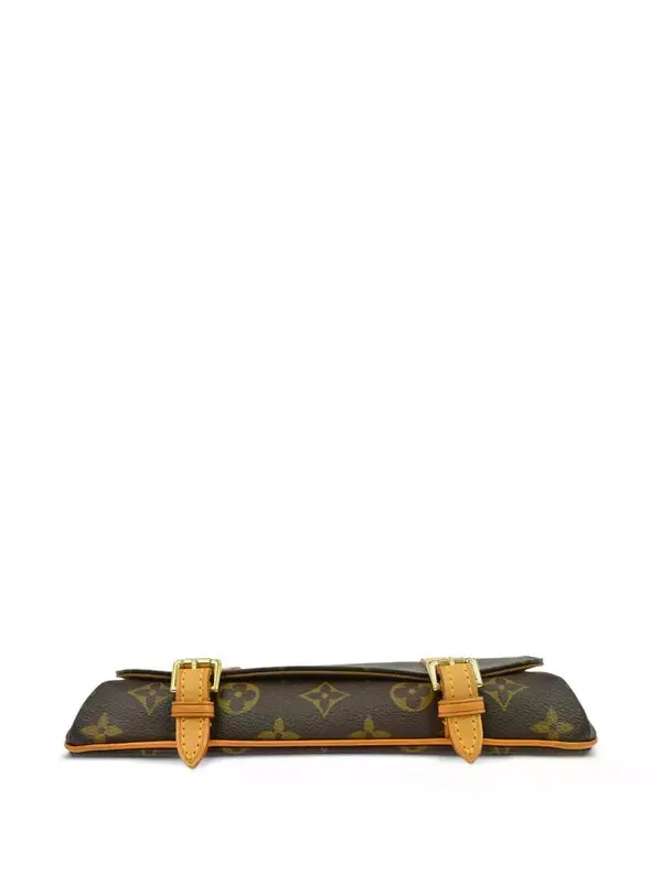 LOUIS VUITTON 2004 Monogram Pochette Marelle Belt Bag - Brown