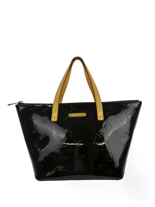 LOUIS VUITTON 2008 Pm Monogram Vernis Bellevue Handbag - Black