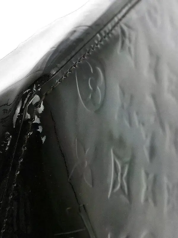 LOUIS VUITTON 2008 Pm Monogram Vernis Bellevue Handbag - Black