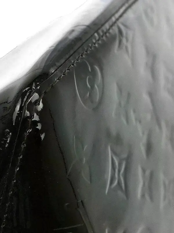 LOUIS VUITTON 2008 Pm Monogram Vernis Bellevue Handbag - Black