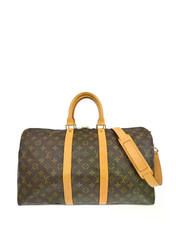 LOUIS VUITTON 2000 45 Monogram Keepall Bandoulière Handbag