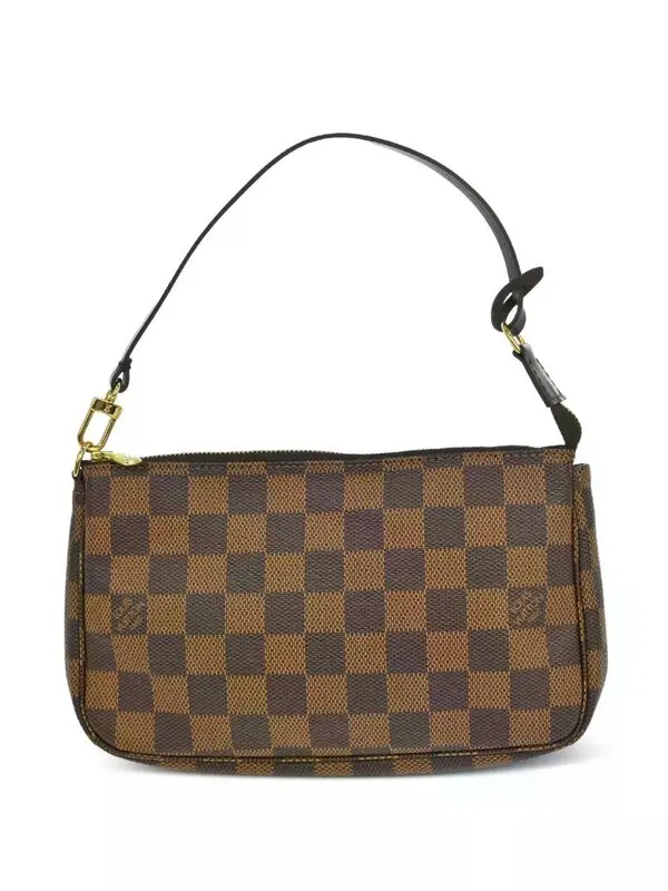 LOUIS VUITTON 2007 Damier Pochette - Brown