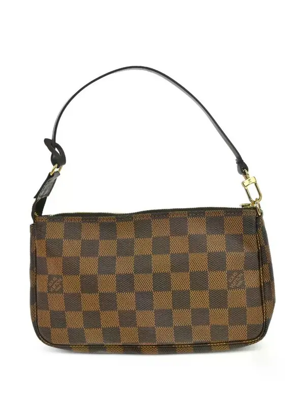 LOUIS VUITTON 2007 Damier Pochette - Brown