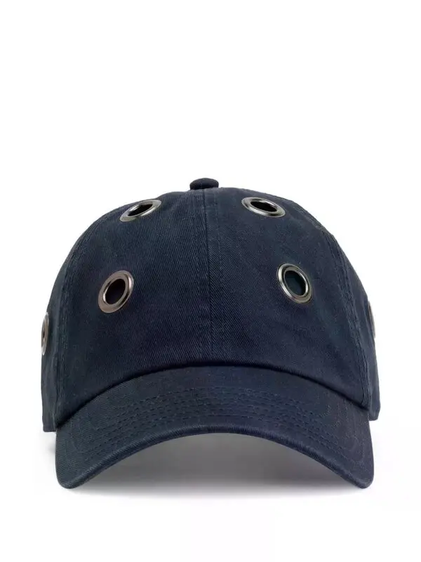 Gimaguas Eyelets-embellished Cap - Blue