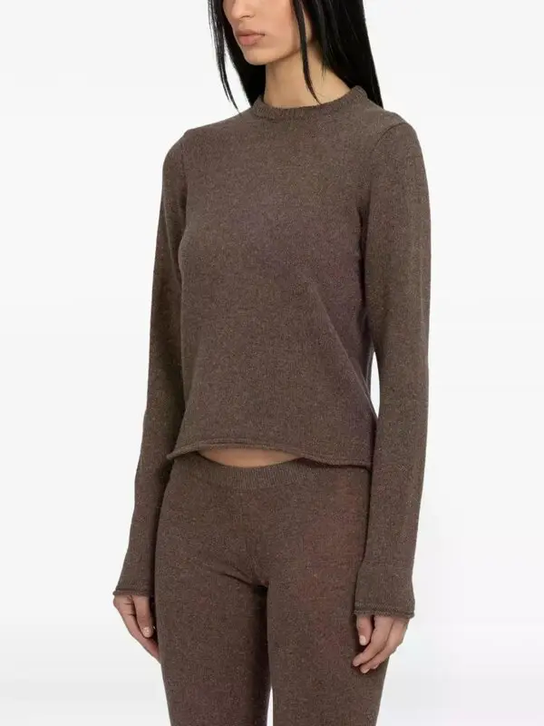 Gimaguas Cometa Ribbed-knit Sweater - Brown