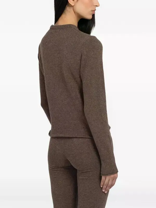 Gimaguas Cometa Ribbed-knit Sweater - Brown