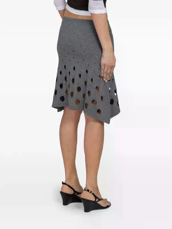 Gimaguas Aros Cut-out Skirt - Grey