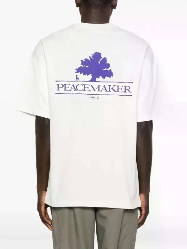OAMC Logo-print T-shirt - White