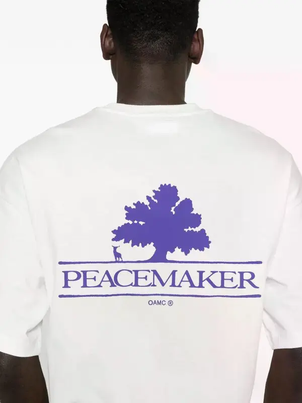OAMC Logo-print T-shirt - White