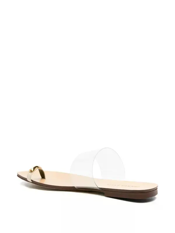 MARIA LUCA Toe-ring Sandals - White