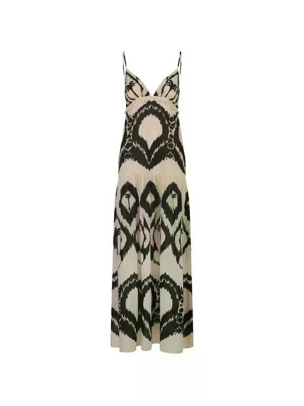 Johanna Ortiz Zea Palm Maxi Dress - Neutrals