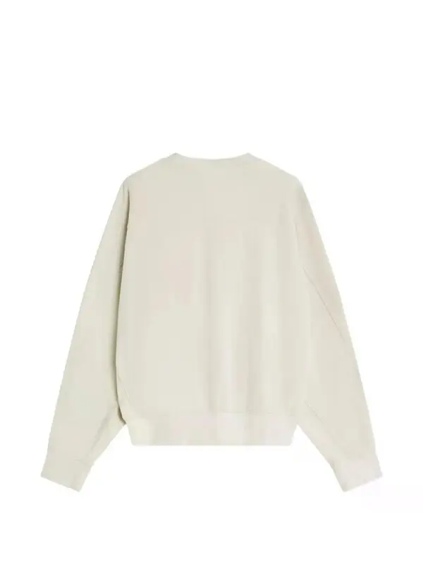 Maison Kitsuné Raglan-sleeve Sweater With Logo Patch