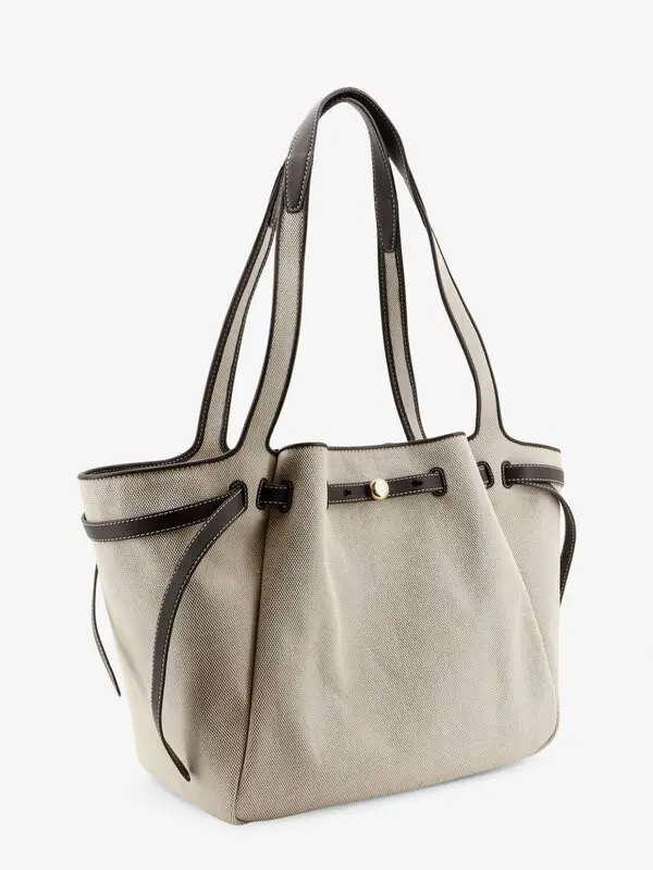 Tory Burch Romy Canvas Tote - Beige