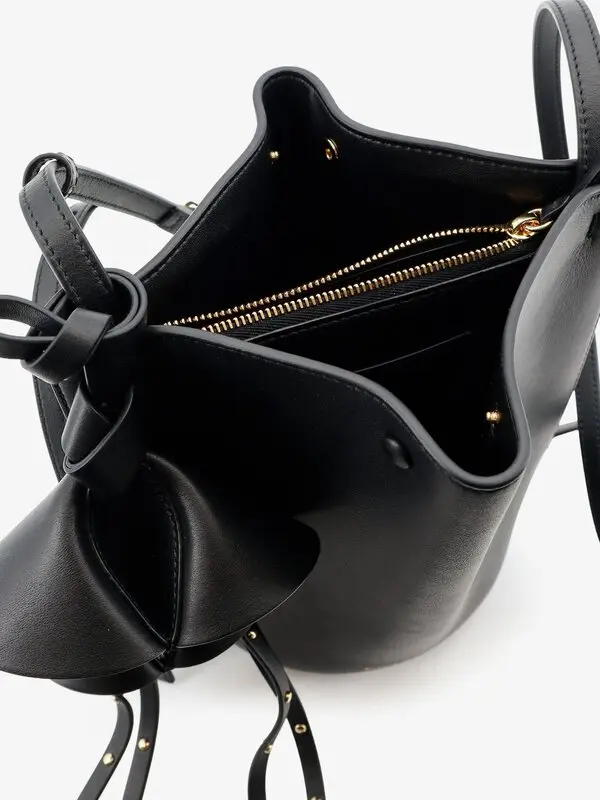 Givenchy Nano Snap Leather Bag - Black