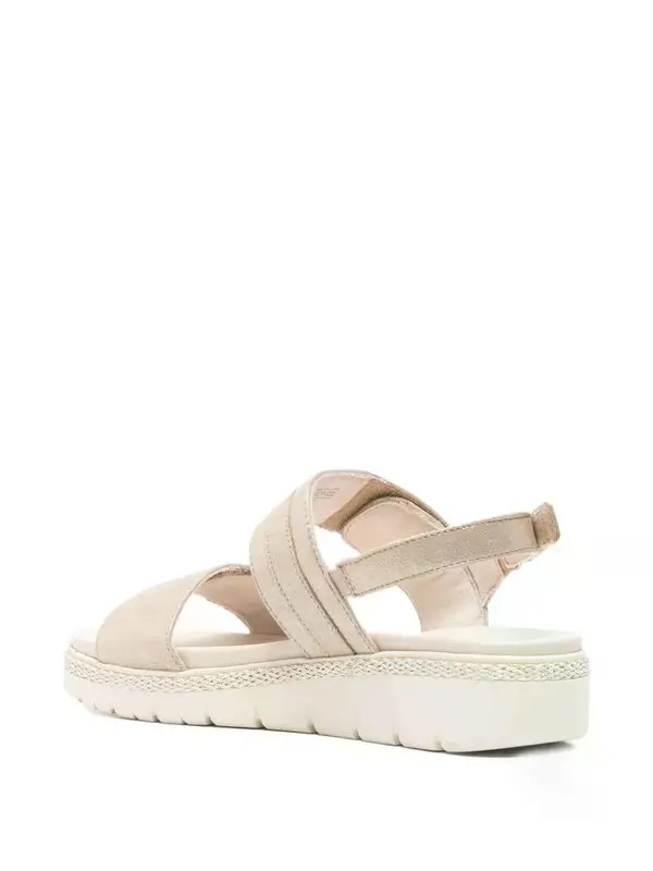 TAMARIS Metallic Leather Sandals