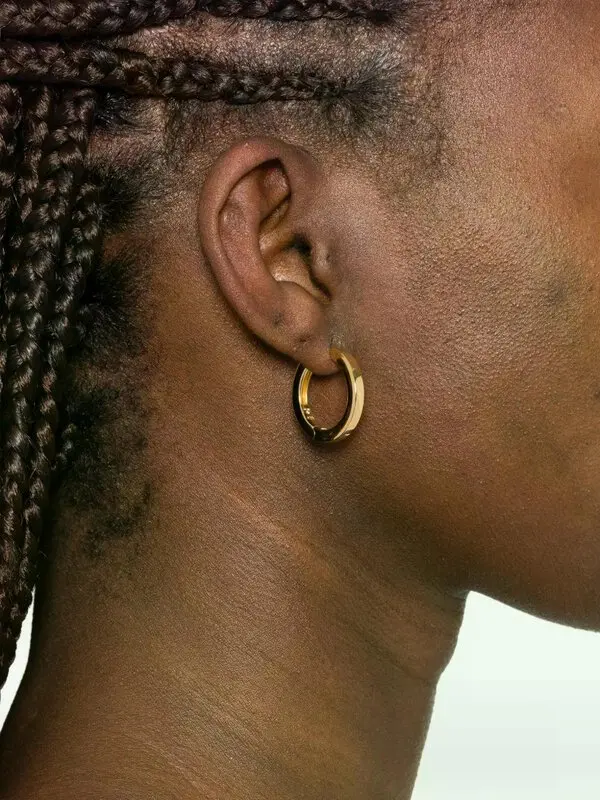 Tom Wood Medium Beck Hoop Earrings