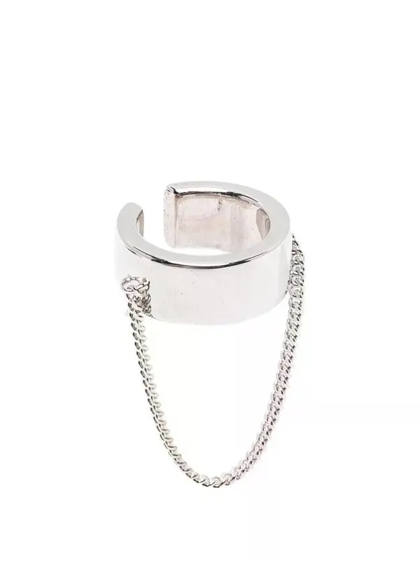 Tom Wood Id Chain-embellished Ear Cuff - Silver