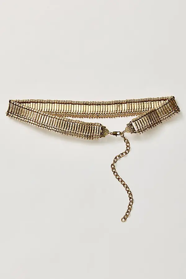 Free People Dreamsicle Chain Belt - Brass