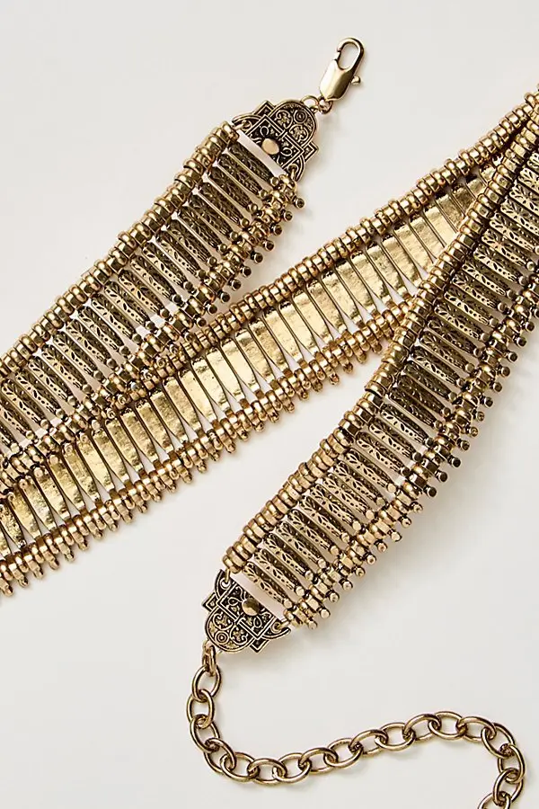 Free People Dreamsicle Chain Belt - Brass
