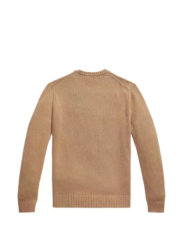 Polo Ralph Lauren Embroidered-logo Crew-neck Sweater