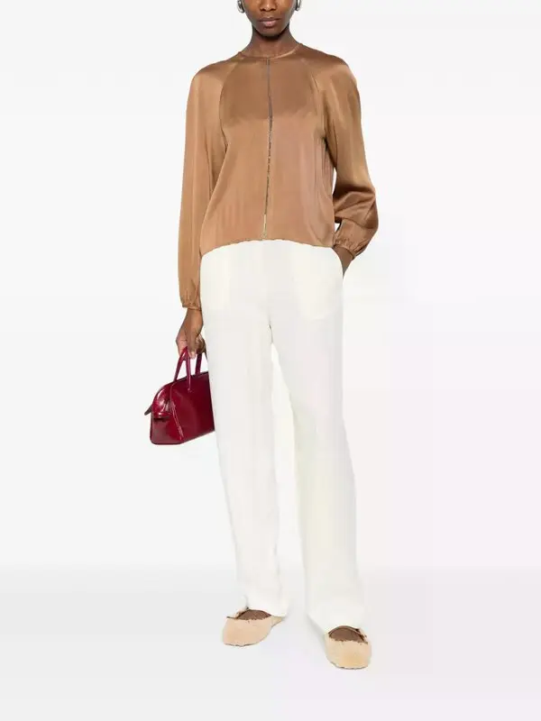 Fabiana Filippi Elasticated Waistband Trousers - Neutrals