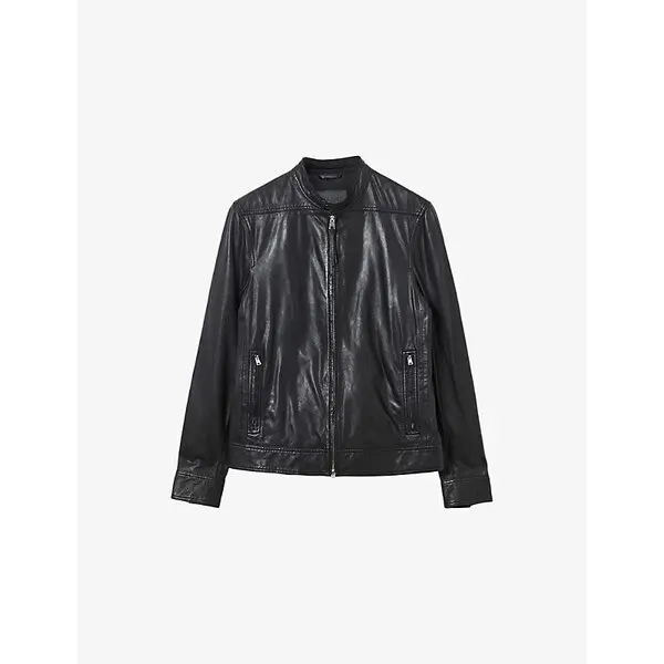 ALLSAINTS Colt Regular-fit Leather Jacket - Black