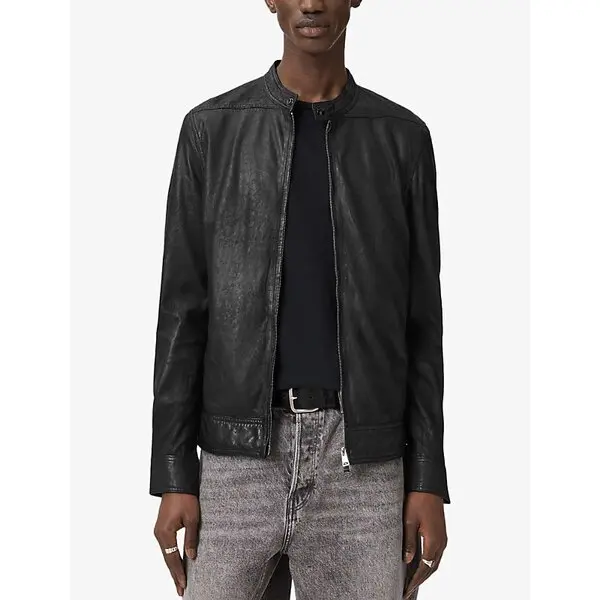 ALLSAINTS Colt Regular-fit Leather Jacket - Black