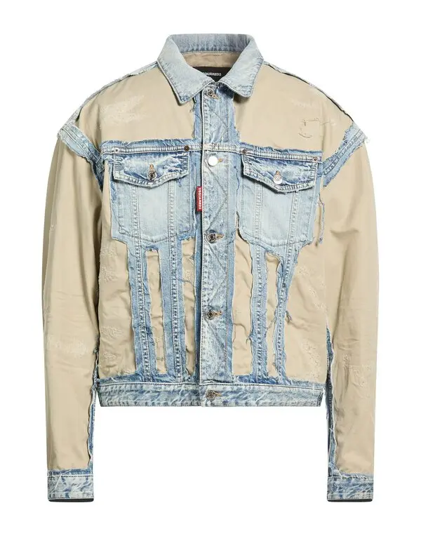 Dsquared2 Two-tone Denim Trucker Jacket