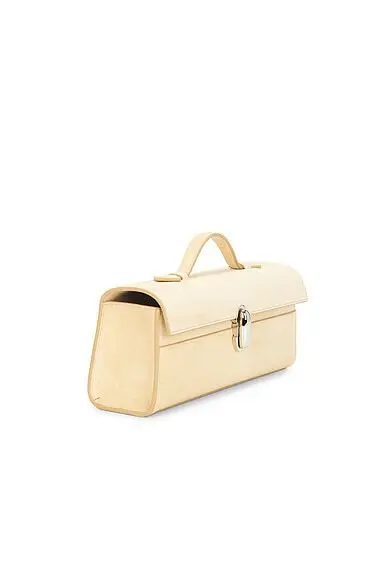 Savette Slim Symmetry Pochette Bag - Flax