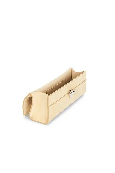 Savette Slim Symmetry Pochette Bag - Flax