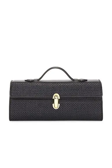 Savette Slim Symmetry Pochette Bag - Black