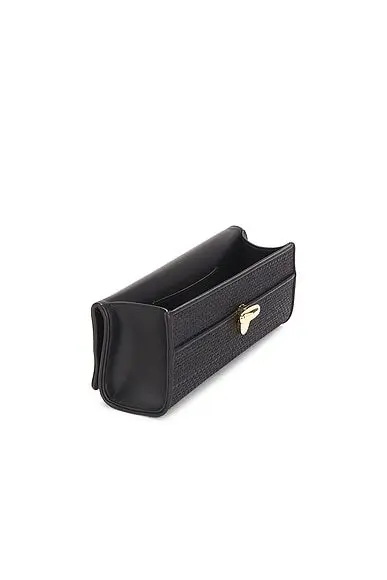 Savette Slim Symmetry Pochette Bag - Black
