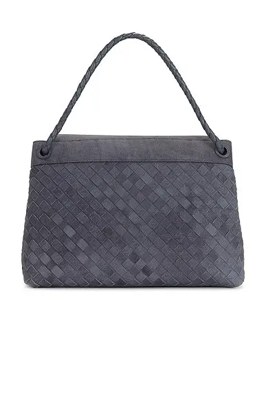 Bottega Veneta Borsa Intrecciato 15 Melange Denim Sue Ave - Cloudy Indgram